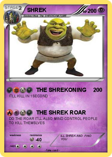 Pokémon SHREK 417 417 - THE SHREKONING - My Pokemon Card