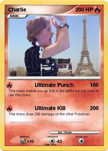 Pokémon Charlie 956 956 - Ultimate Punch - My Pokemon Card