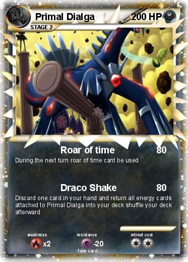 Pokémon Primal Dialga 191 191 - Roar of time - My Pokemon Card