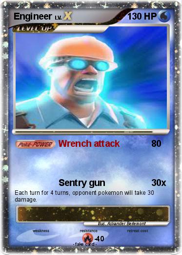 Pokémon Engineer 64 64 - Wrench attack - My Pokemon Card