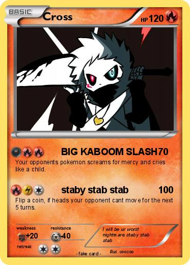 Pokémon Cross 171 171 - BIG KABOOM SLASH - My Pokemon Card