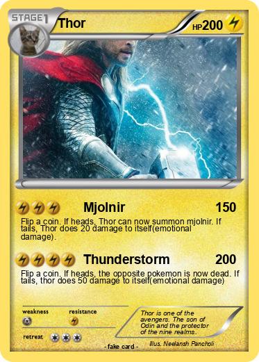 Pokémon Thor 1043 1043 - Mjolnir - My Pokemon Card
