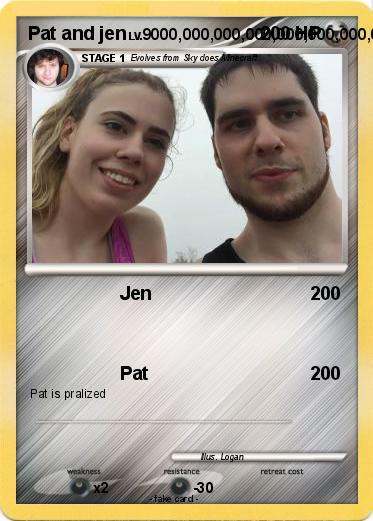 Pokémon Pat and jen 7 7 - Jen - My Pokemon Card