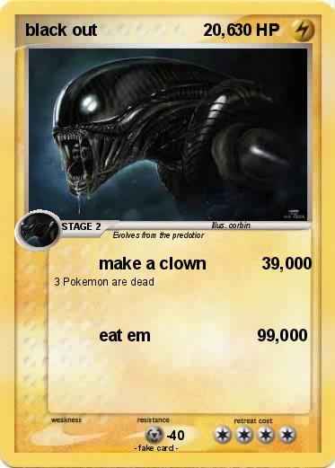 Pokémon black out EX 2 2 - make a clown 39,000 - My Pokemon Card