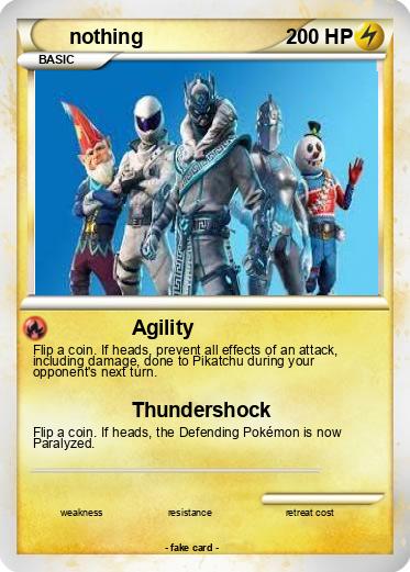 Pokémon nothing 716 716 - Agility - My Pokemon Card
