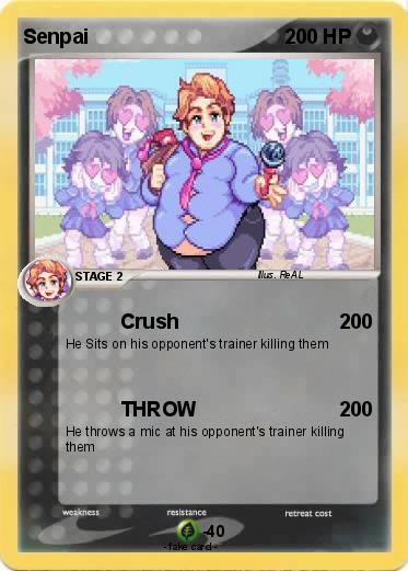 Pokémon Senpai 56 56 - Crush - My Pokemon Card