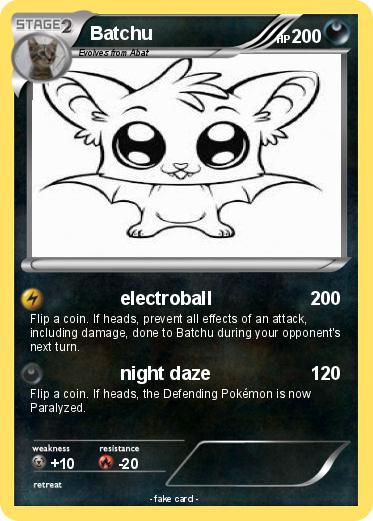 Pokémon Batchu 32 32 - electroball - My Pokemon Card