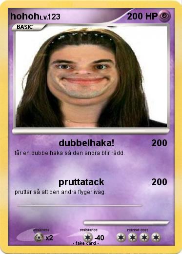 Pokémon hohoh - dubbelhaka! - My Pokemon Card
