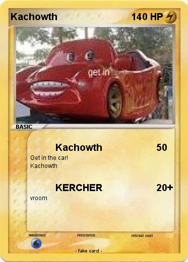 Pokémon Kachowth - Kachowth - My Pokemon Card