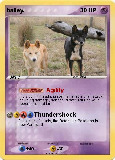 Pokémon bailey 211 211 - Agility - My Pokemon Card
