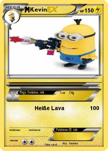 Pokémon Kevin 1594 1594 - Heiße Lava - My Pokemon Card