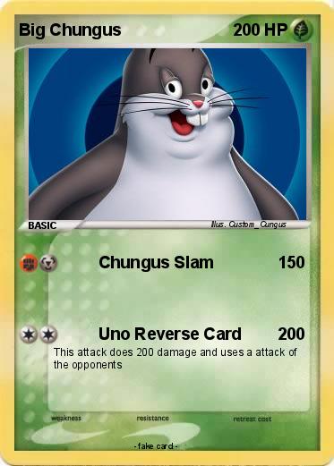 Pokémon Big Chungus 983 983 - Chungus Slam - My Pokemon Card