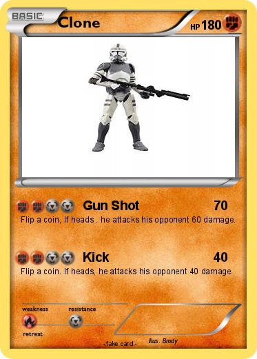 Pokémon Clone 934 934 - Gun Shot - My Pokemon Card