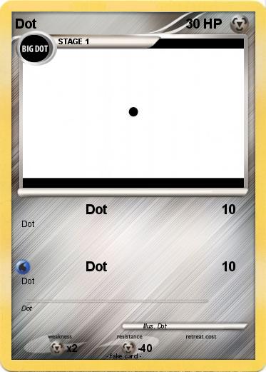 Pokémon Dot 134 134 - Dot - My Pokemon Card