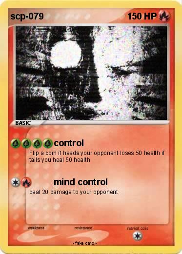 Pokémon scp 079 10 10 - control - My Pokemon Card