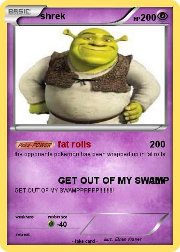 Pokémon shrek 1389 1389 - fat rolls - My Pokemon Card