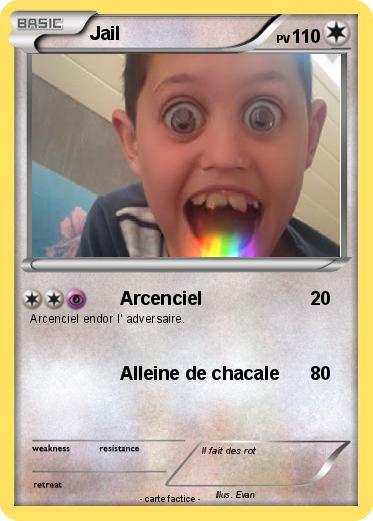 Pokémon Jail 28 28 - Arcenciel - Ma carte Pokémon