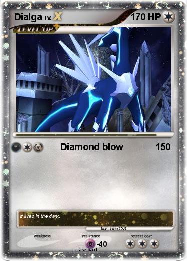 Pokémon Dialga 4604 4604 - Diamond blow - My Pokemon Card
