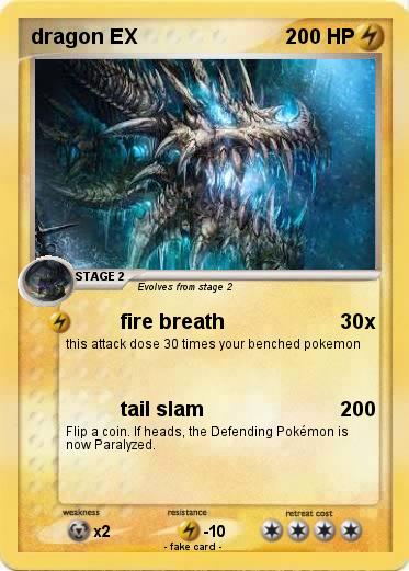 Pokémon dragon EX 90 90 - fire breath - My Pokemon Card