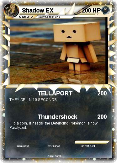 Pokémon MEGA shadow EX 1 1 - TELLAPORT - My Pokemon Card