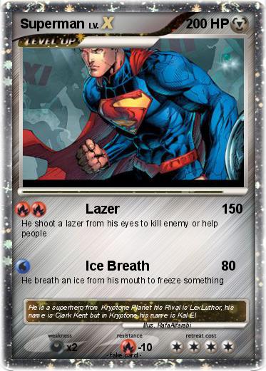 Pokémon Superman 384 384 - Lazer - My Pokemon Card