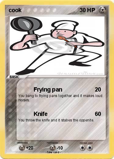 Pokémon cook 71 71 - Frying pan - My Pokemon Card