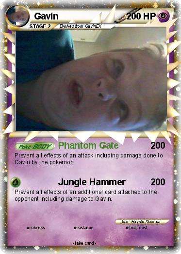 Pokémon Gavin 182 182 - Phantom Gate - My Pokemon Card