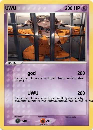 Pokémon UWU 167 167 - god - My Pokemon Card