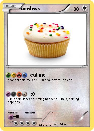 Pokémon useless 101 101 - eat me - My Pokemon Card