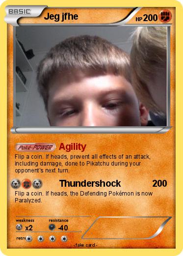 Pokémon Jeg jfhe - Agility - My Pokemon Card