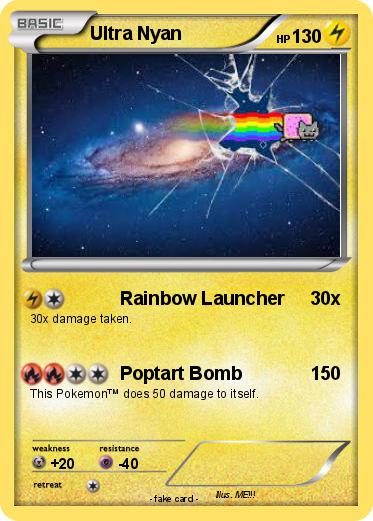 Pokémon Ultra Nyan 4 4 - Rainbow Launcher - My Pokemon Card