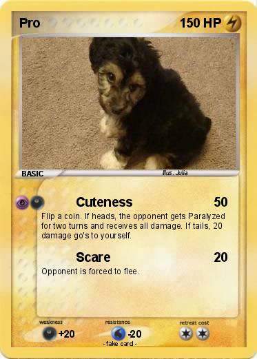 Pokémon Pro 118 118 - Cuteness - My Pokemon Card
