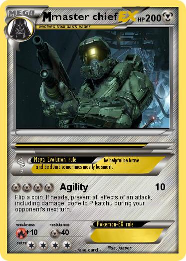 Pokémon master chief 1879 1879 - Agility - My Pokemon Card