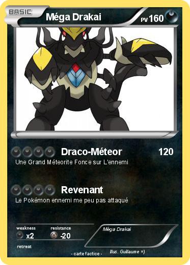 Pokémon Mega Drakai - Draco-Méteor - Ma carte Pokémon