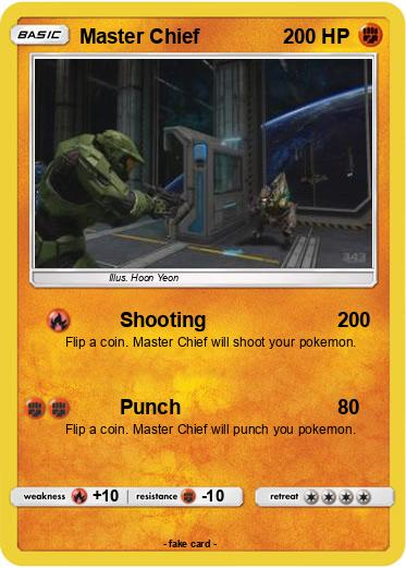 Pokémon Master Chief 1981 1981 - Shooting - My Pokemon Card