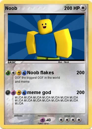 Pokémon Noob 1176 1176 - Noob flakes - My Pokemon Card