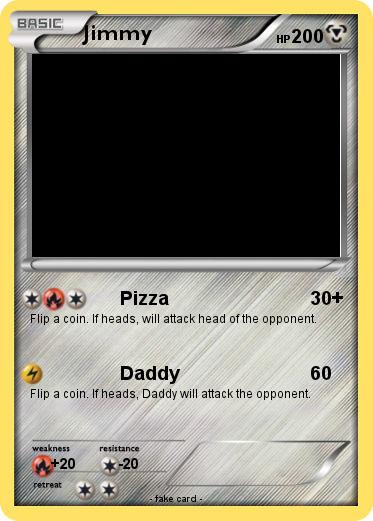 Pokémon Jimmy 761 761 - Pizza - My Pokemon Card