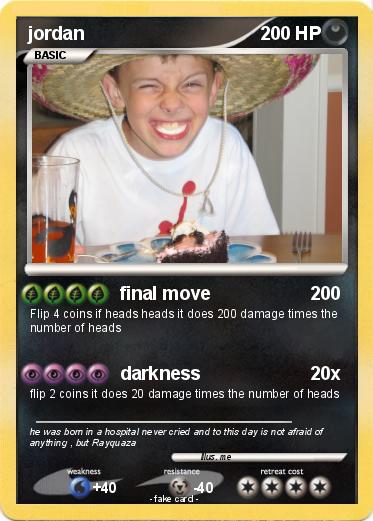 Pokémon jordan 482 482 - final move - My Pokemon Card