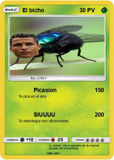 Pokémon El bicho 49 49 - Picasion - Mi carta pokémon
