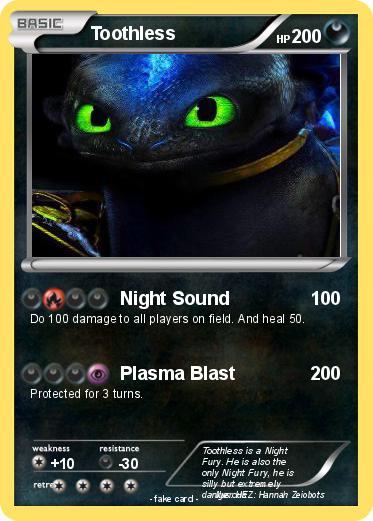 Pokémon Toothless 581 581 - Night Sound - My Pokemon Card