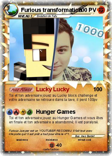 Pokémon Furious transformation - Lucky Lucky - Ma carte Pokémon