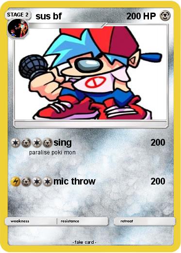 Pokémon sus bf - sing - My Pokemon Card