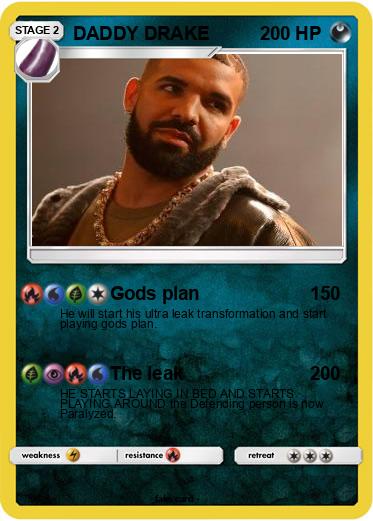 Pokémon DADDY DRAKE - Gods plan - My Pokemon Card