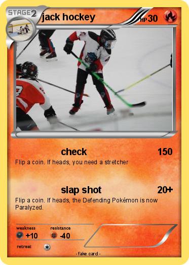 Pokémon jack hockey - check - My Pokemon Card