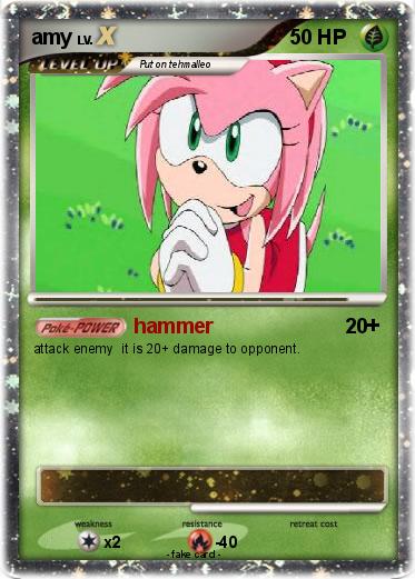 Pokémon amy 345 345 - hammer - My Pokemon Card