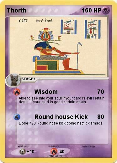 Pokémon Thorth - Wisdom - My Pokemon Card