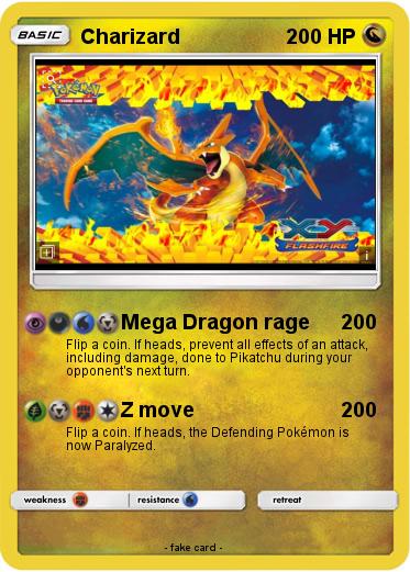 Pokémon Charizard 9138 9138 - Mega Dragon rage - My Pokemon Card