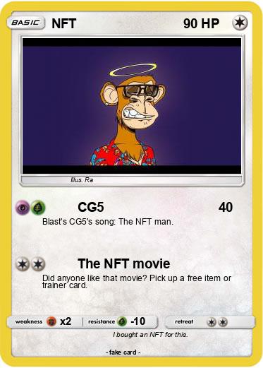 Pokémon NFT 19 19 - CG5 - My Pokemon Card