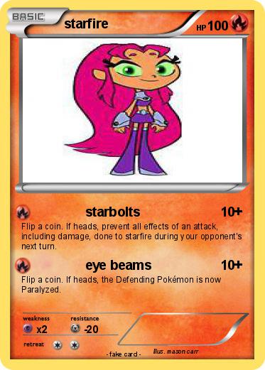 Pokémon starfire 63 63 - starbolts - My Pokemon Card