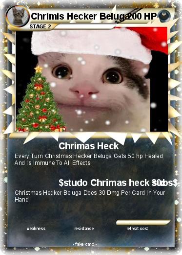Pokémon Chrimis Hecker Beluga - Chrimas Heck - My Pokemon Card